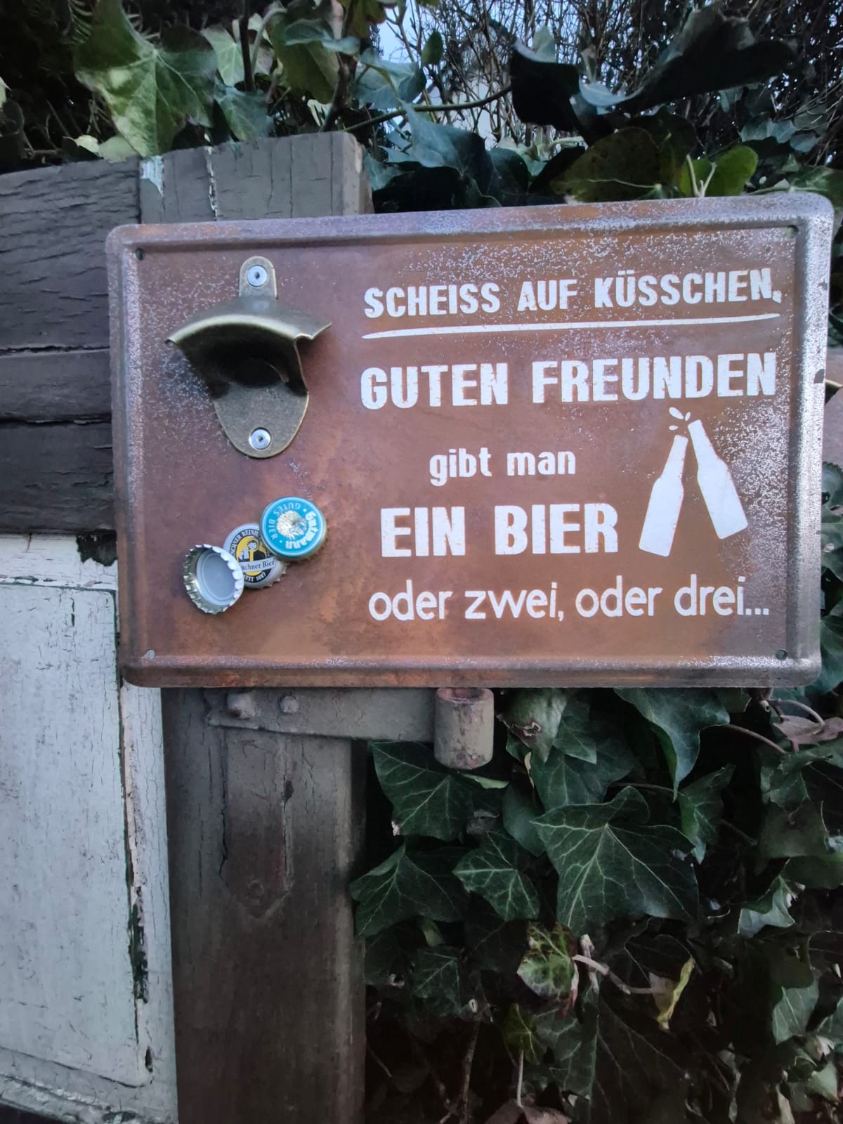 Personalisierte Schilder